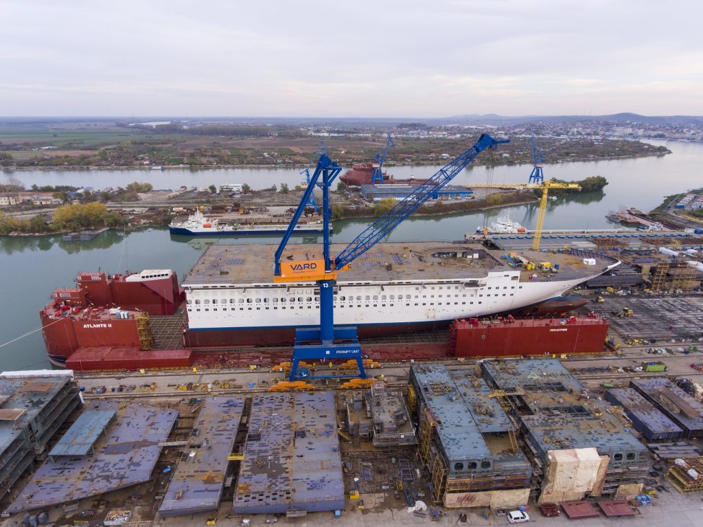 Șantierele navale Vard Brăila și Vard Tulcea vor fuziona pentru a ...